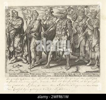Famous and notorious Rijkaards, 1563 print A parade of famous examples ...