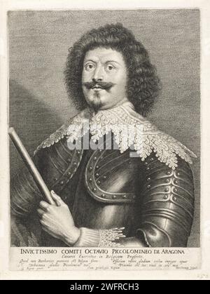 Portret van Gerard Seghers, Lucas Vorsterman (I) (attributed to), after ...