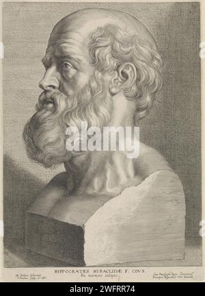 Hippocrates engraving by Paulus Pontius after Peter Paul Rubens ...