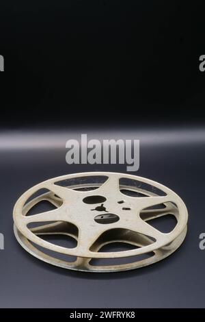 Super 8 film reel, still life photography, Studio shot, France Stock ...