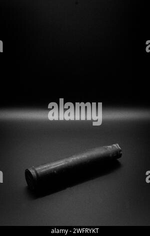 Bullet casing, still life photography, Studio shot, France Stock Photo ...