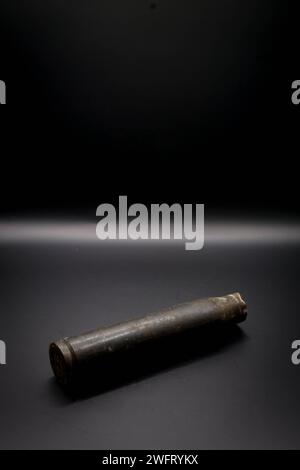 Bullet casing, still life photography, Studio shot, France Stock Photo ...