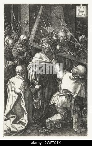 Christ on the cross surrounded by scenes of crucified martyrs, Antonie Wierix (II), 1565 ...