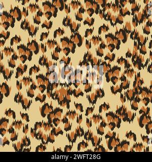 seamless pattern with jaguar skin. Animal print Stock Vector Image ...