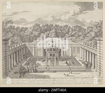 . The court of Jan Westerhof, nicknamed Blauwjan, at the ...