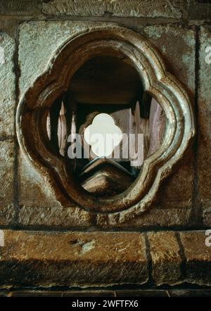 The C9th tomb cover of Mercian prince-turned-hermit St Bertram set ...