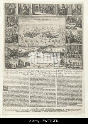 Conquest of Fort Zeelandia on Formosa by the Chinese and the torture ...