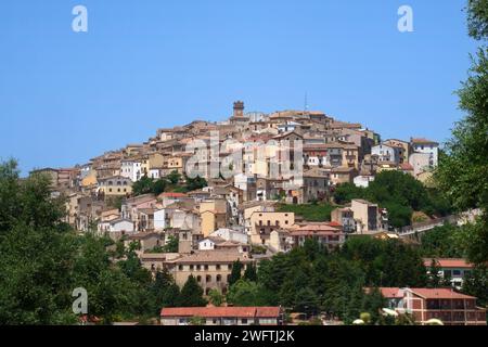Italy Basilicata Forenza view Stock Photo - Alamy