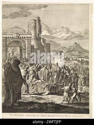 The revival of the son of the widow in Naïn, Master of Delft ...