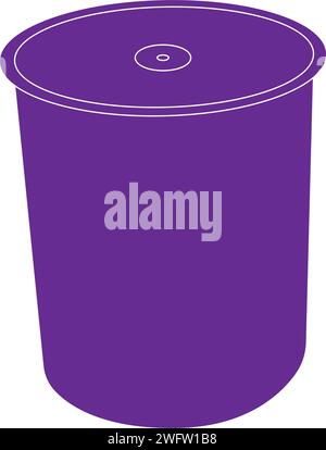 Kitchen jar isolated icon vector illustration graphic design Stock ...