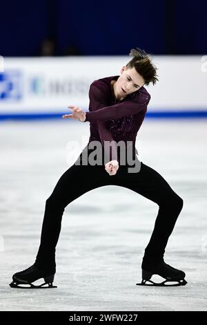 Maxim NAUMOV (USA), during Men Short Program, at the ISU Four ...