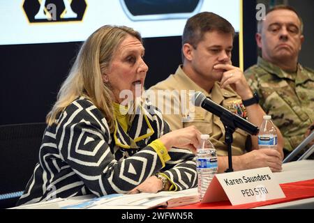 Karen D. H. Saunders, SES, the program executive officer for the Army’s ...