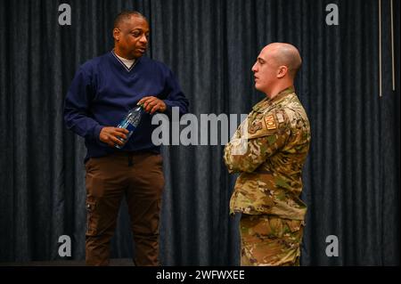 Retired Chief Master Sgt. Anthony Brinkley, a motivational speaker and ...