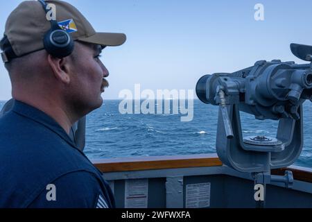 Operation Prosperity Guardian, Red Sea on Jan. 31, 2024. Photo by Chris ...