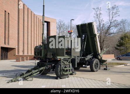 The Medium-Range Intercept Capability is set up during a static display ...