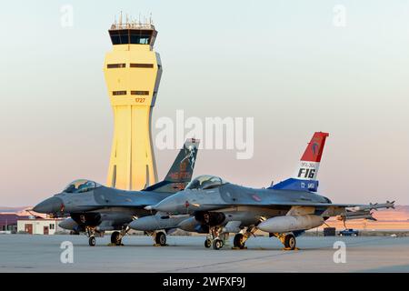 The 412th Test Wing unveiled two F-16s assigned to the 416th Flight ...