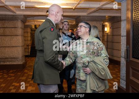 Army Brig. Gen. Jason Benson, the Assistant Division Commander ...