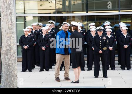 Navy Capt. Jenny Burkett, director of Naval Hospital Camp Pendleton ...