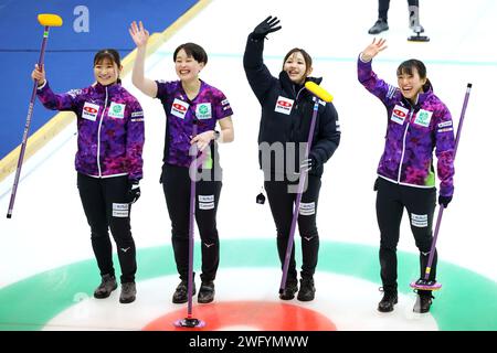 Hokkaido Bank team group, FEBRUARY 8, 2025 - Curling : Japan curling ...