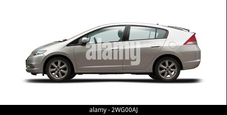 Honda e electric car, side view isolated on white background Stock ...