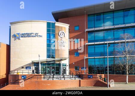 The Ambika Paul building at Wolverhampton University in the West ...
