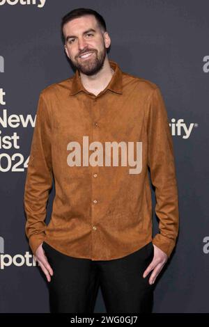 Sean Momberger attends the arrivals of Spotify’s 2024 Best New Artist ...
