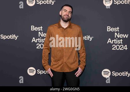 Sean Momberger attends the arrivals of Spotify’s 2024 Best New Artist ...