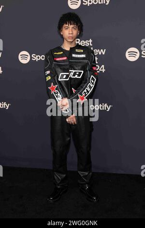 Ian Dior attends the arrivals of Spotify’s 2024 Best New Artist Party ...