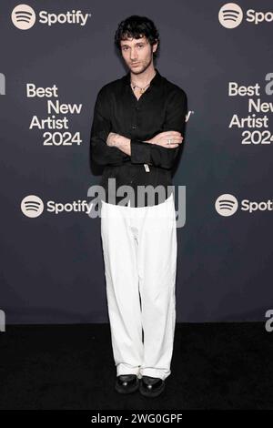 Jeremy Zucker attends the arrivals of Spotify’s 2024 Best New Artist ...