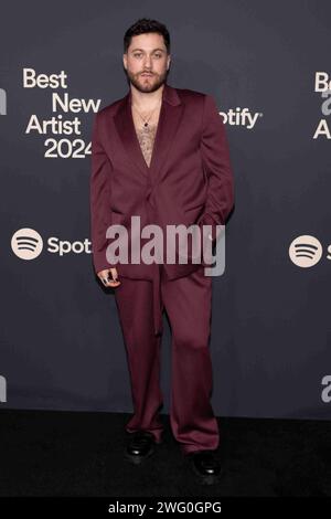 Jordy attends the arrivals of Spotify’s 2024 Best New Artist Party at ...