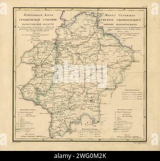 Map of Grodno in Grodno. Belarus Stock Photo - Alamy