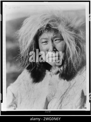 Selawik Woman, c1929. Head-and-shoulders portrait of Selawik woman ...