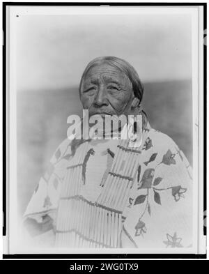 Portrait of an Apsáalooke (or Absaroka) woman, half-length, seated ...