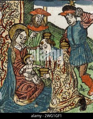 The Adoration of the Magi, late 16th-early 17th century Stock Photo - Alamy