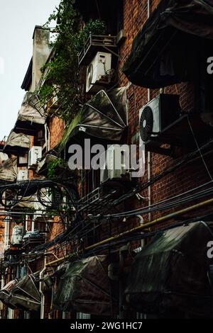 brick buliding in Shanghai, China Stock Photo - Alamy