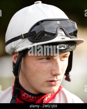 Rhys Clutterbuck at Lingfield Park racecourse, Surrey. Picture date ...