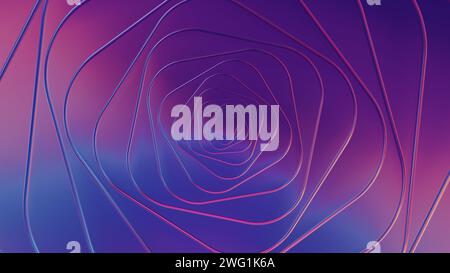 A 3D rotation background with astonishing colors, creating a ...
