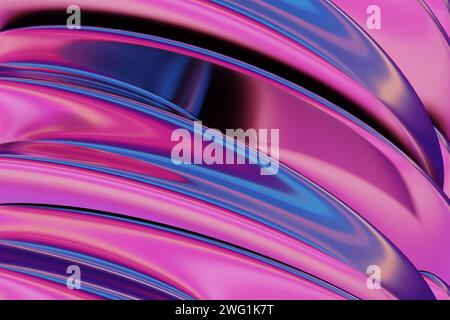 An abstract swirl object, artistically twisting, creating a mesmerizing ...