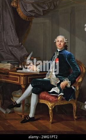 Portrait de Marc-René Voyer d'Argenson (1771-1842 Stock Photo - Alamy