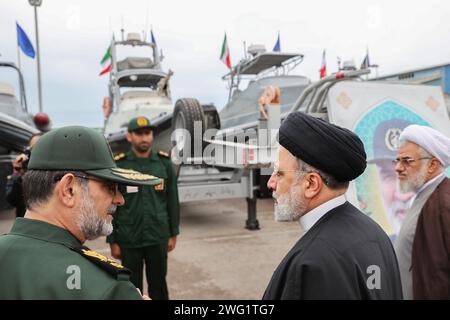 Bandar Abbas, Hormozgan, Iran. 2nd Feb, 2024. Iranian Revolutionary ...
