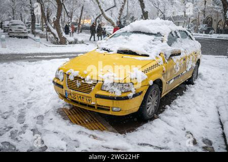 Maschhad, Iran. 02nd Feb, 2024. The winter weather attracts day ...
