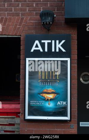 Windsor, UK. 2nd February, 2024. The Atik Nightclub in Windsor ...