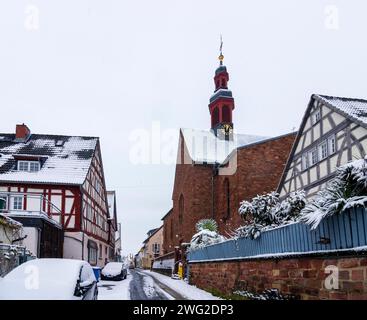 church St. Martin in Eddersheim Hattersheim am Main Frankfurt Rhein ...