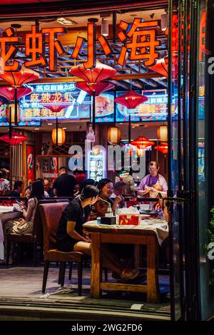Night streets of Peking Stock Photo - Alamy