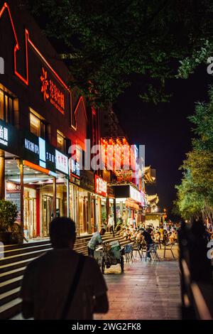 Night streets of Peking Stock Photo - Alamy