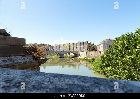Beautiful Cityscapes of The Tiber (Fiume Tevere) in Rome, Lazio ...