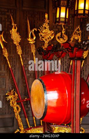 Ancient Vietnamese weapon in Grand World Phu Quoc Stock Photo - Alamy