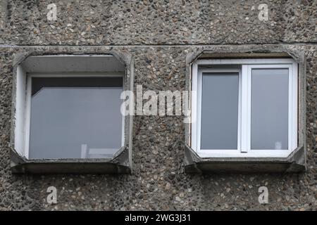 New Belgrade: block 28, “Televizorka” (TV Building), Serbia Stock Photo ...