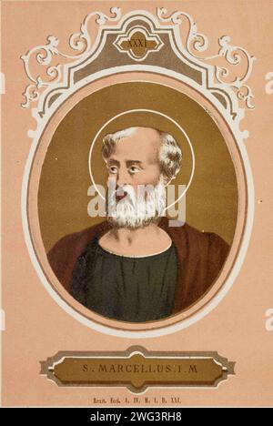 2, Marcellus., A pope Stock Photo - Alamy