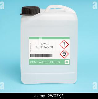 Canister of methanol Stock Photo - Alamy